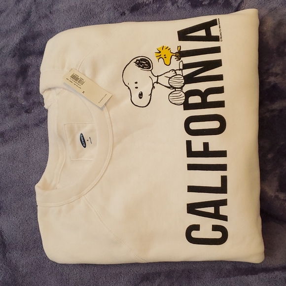Old Navy | Tops | New Old Navy Peanuts Snoopy Woodstock Top | Poshmark